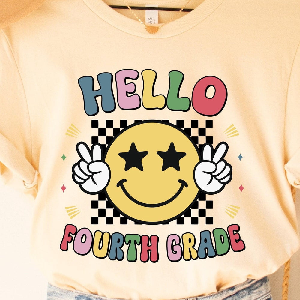 Fourth Grade Teacher Shirt 4Th Grade Squad Shirt Elementary School ...