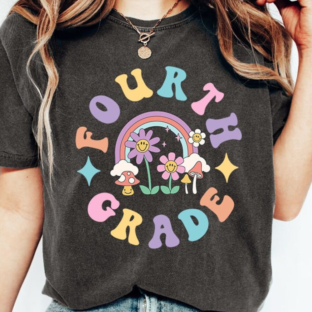 Fourth Grade Teacher Shirt, 4th Grade Teacher Shirt, Oh Hey Fourth ...