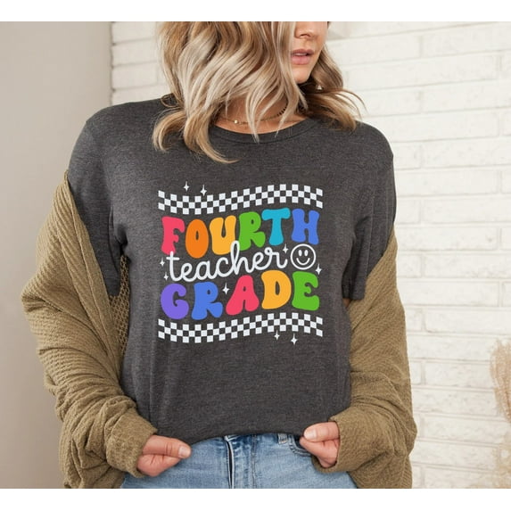 Fourth Grade Teacher Shirt, Teacher Team Shirts, 4th Grade Teacher ...