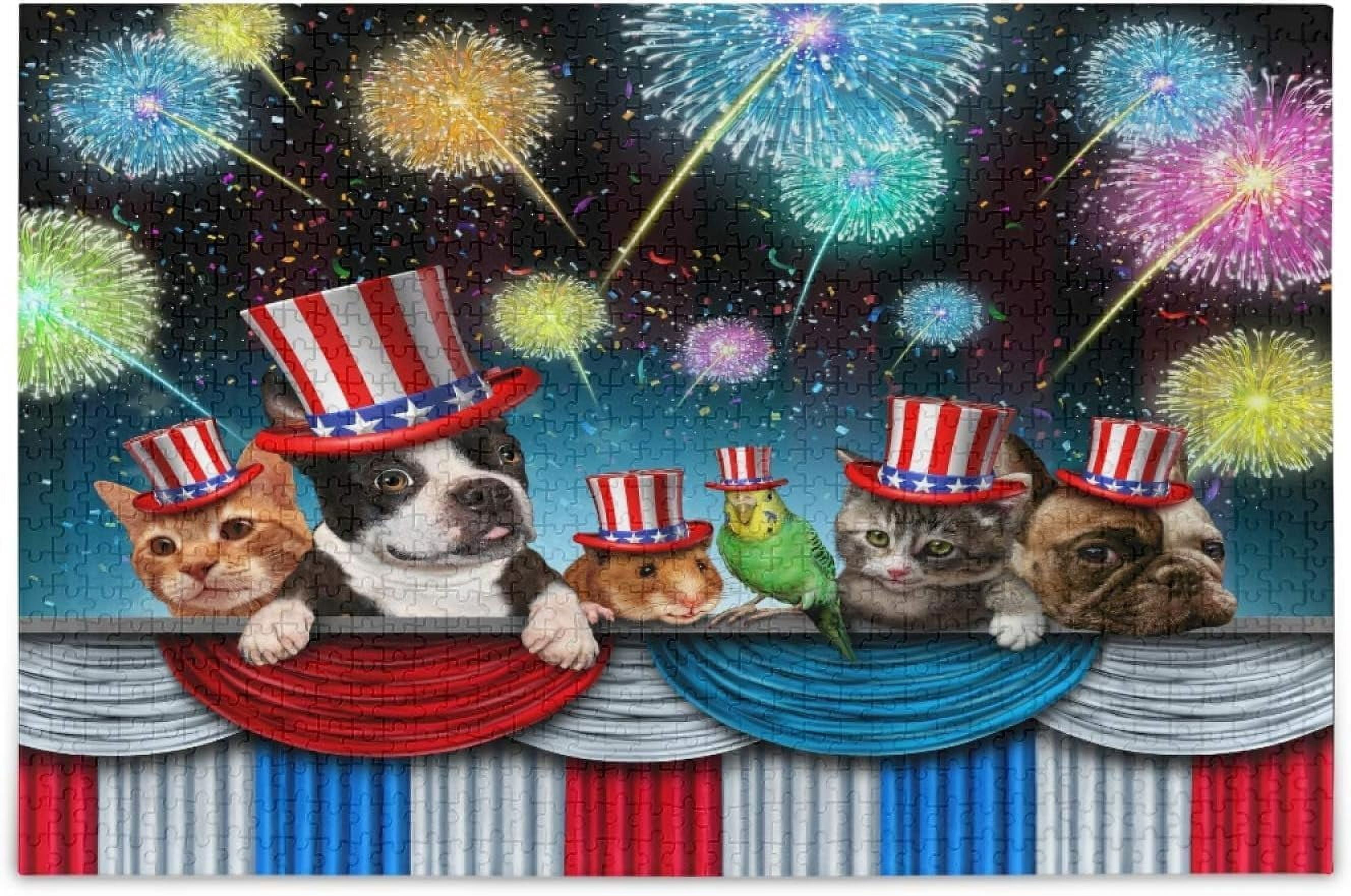 Fourth of July Celebrating DIY Wall Art Intellectual Decompressing ...