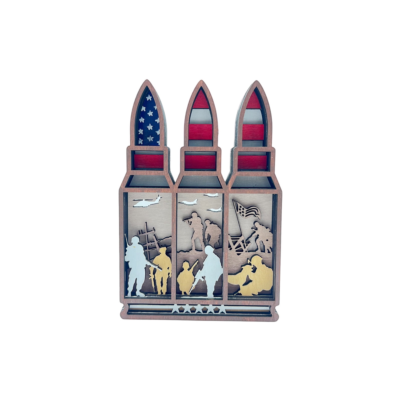 Fourth Of July Independence Day Freedom Isn'T Free Wooden Space Shuttle ...