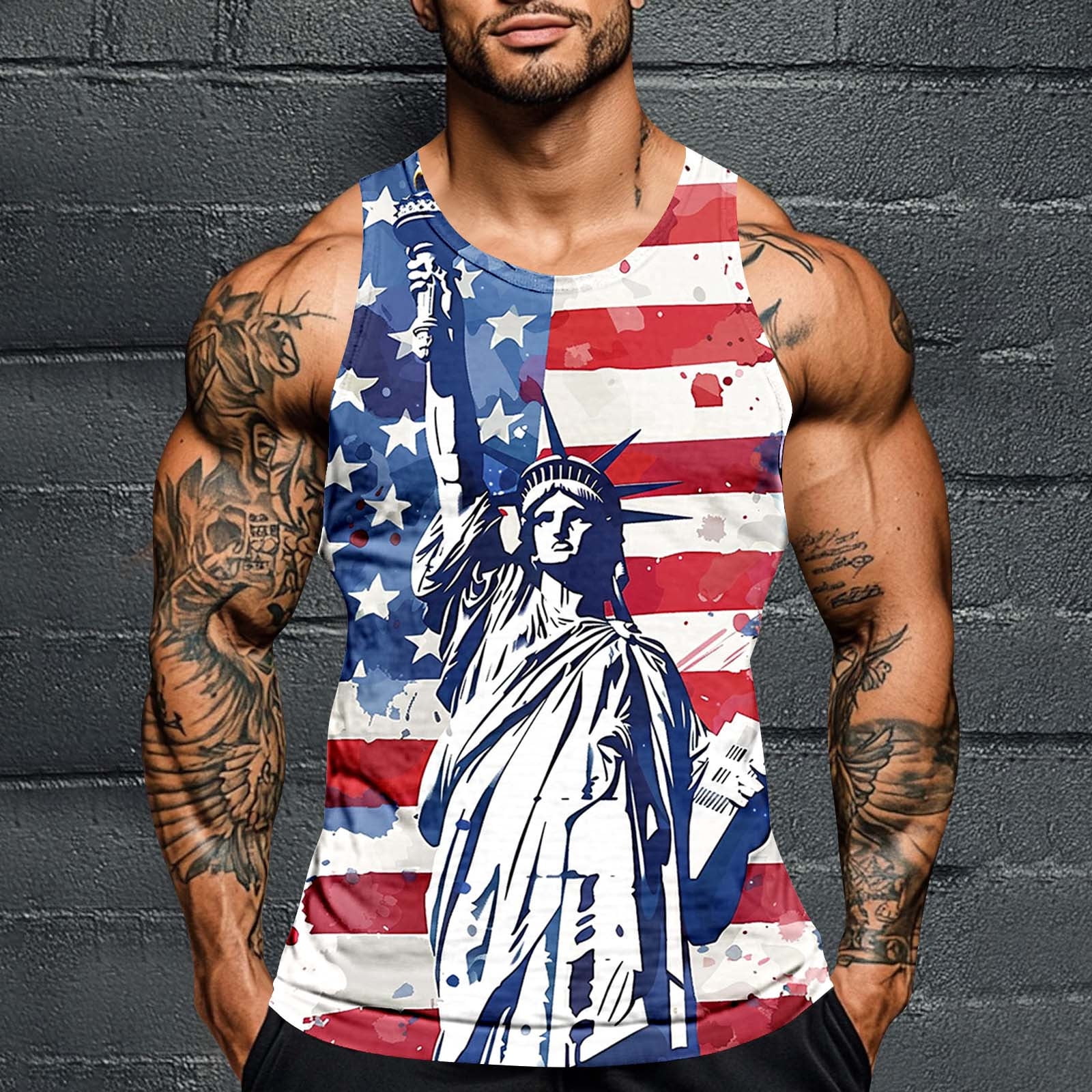Fourth of July Tanks Patriotic Tanks for Men Fourth of July Tank Top ...