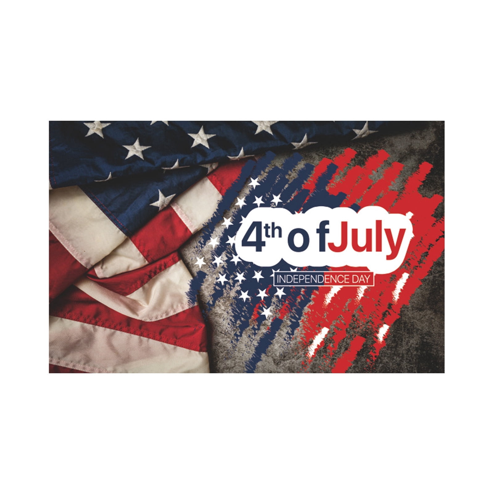 Fourth Of July Decorations,90*150Cm Sewn Edge Brass Buttons ...