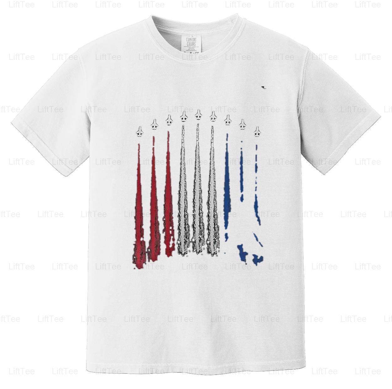 Fourth Of July Fighter Jets Red White Blue 4th American Flag USA ...