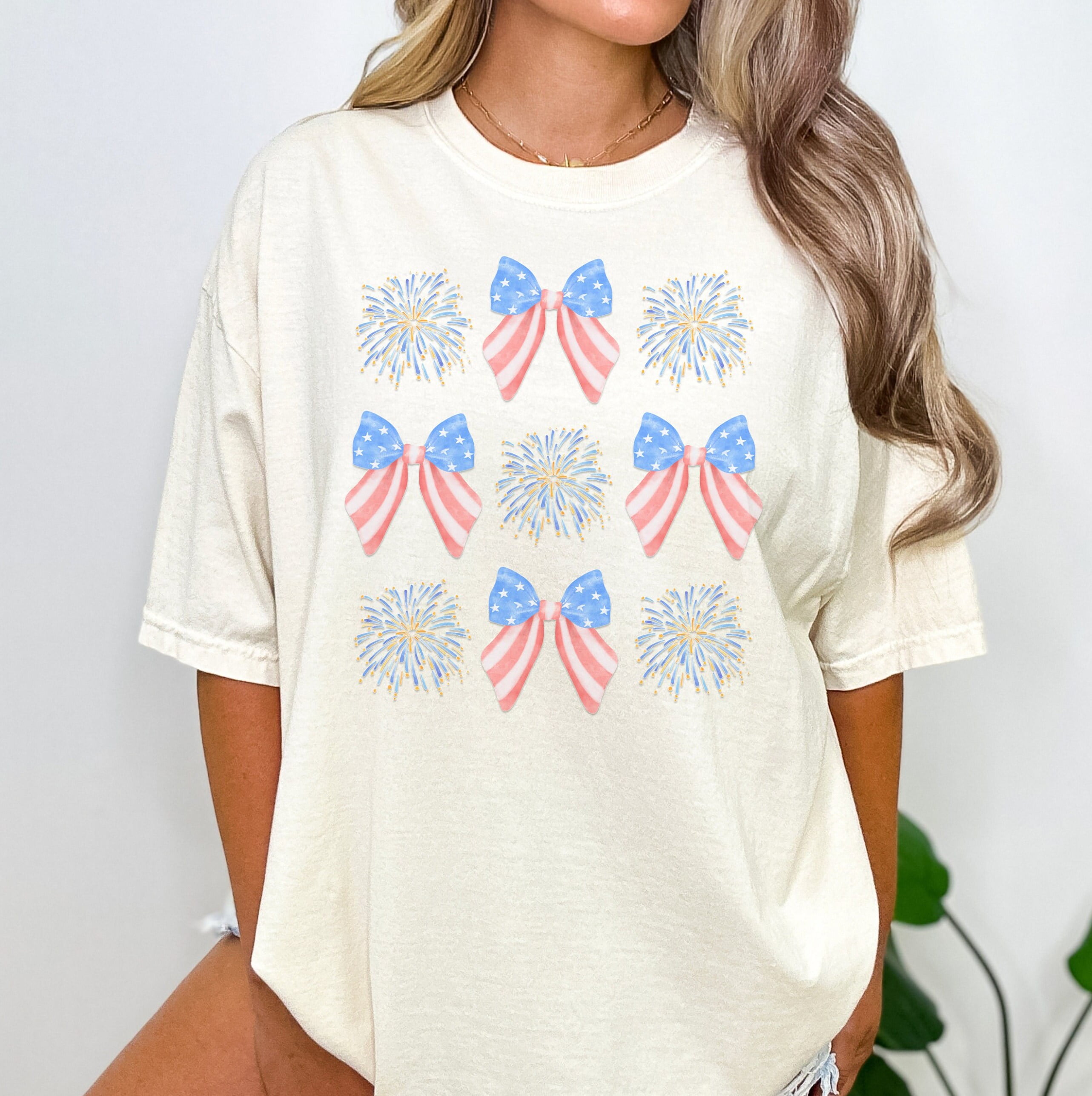 Fourth Of July Girly, Fourth of July Shirt, Patriotism Shirt, American ...
