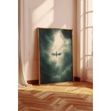 Fourth Wing Dragon Rider Art Print: Gothic Fantasy Wall Décor 8x12 ...