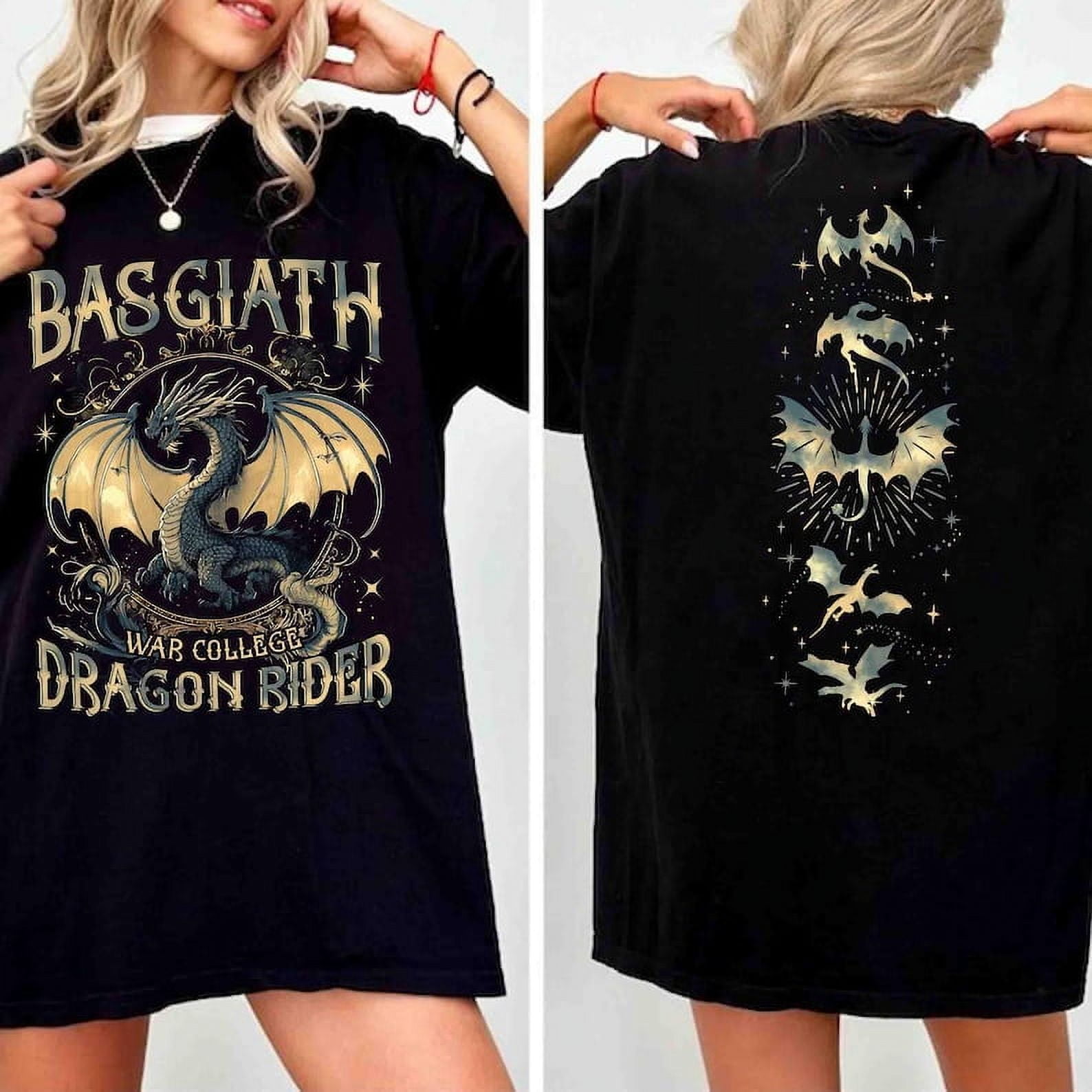 Fourth Wing Dragon Shirt, Basgiath War College Shirt, Dragon Rider ...