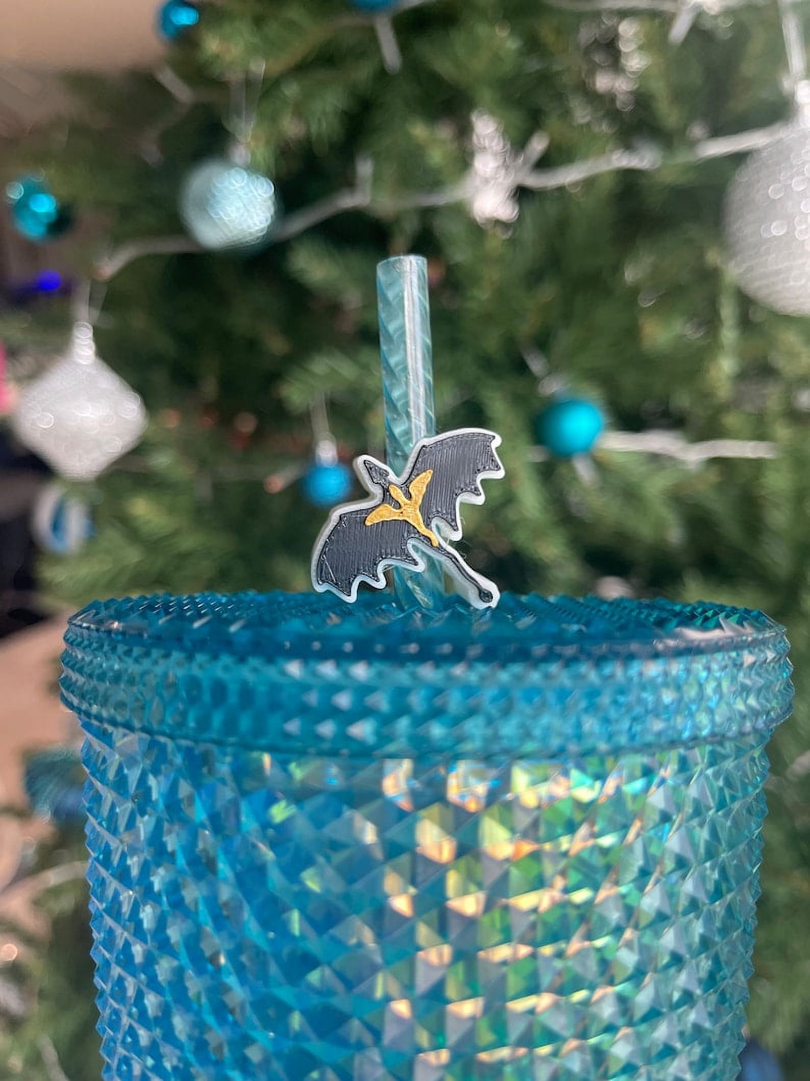 Fourth Wing Dragon | Straw Toppers | Starbucks Charms | Dragon Straw ...