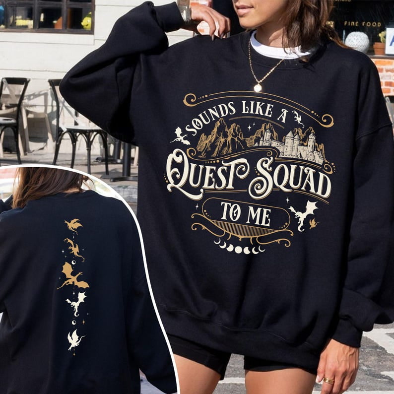 Fourth Wing Quest Squad Shirt, Ridoc Dragon Rider Shirt, Onyx Storm ...