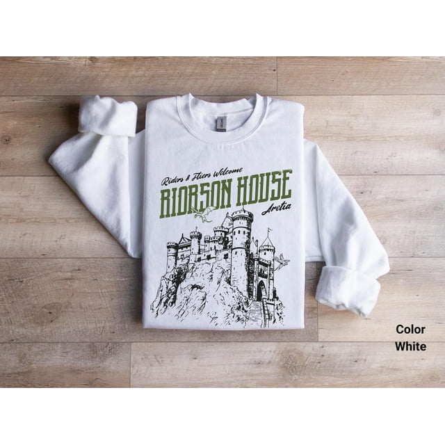 Fourth Wing Riorson House Crewneck Sweatshirt, Fourth Wing Xaden ...