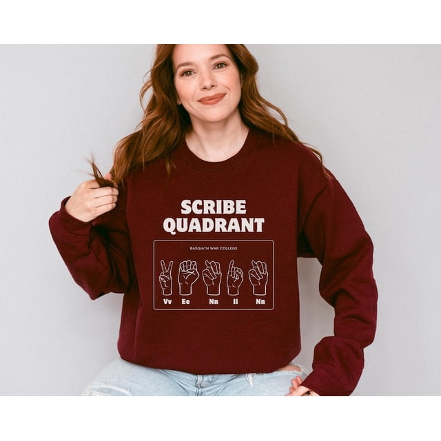 Fourth Wing Scribe Quadrant Sweatshirt | Iron Flame | The Archives ...