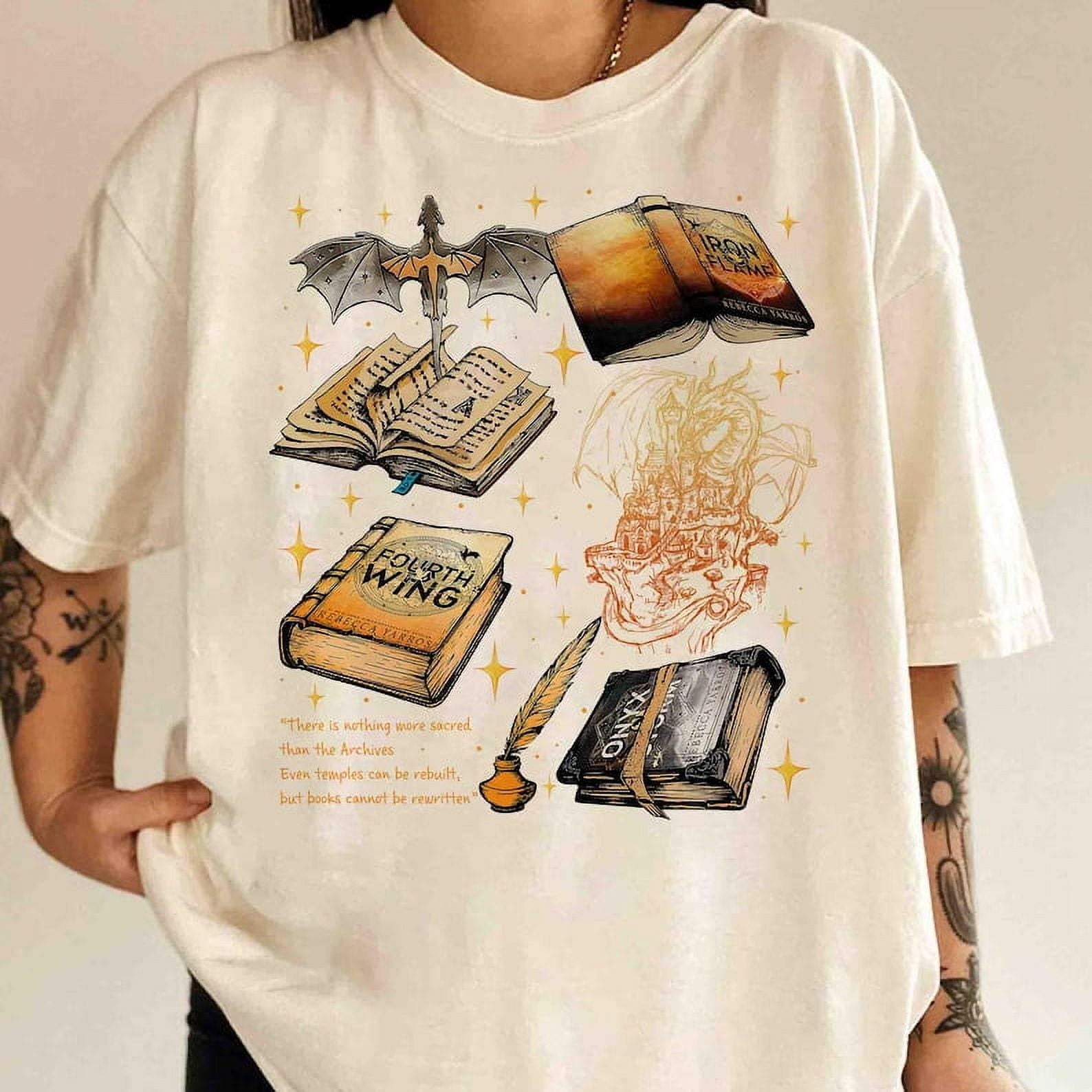 Fourth Wing Series Shirt For Fans, Basgiath War College T-Shirt, Dragon ...