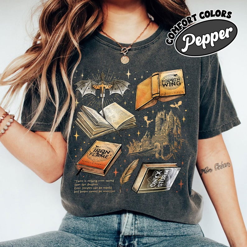 Fourth Wing Series Shirt Merch For Fans, War College Shirt, Dragon ...