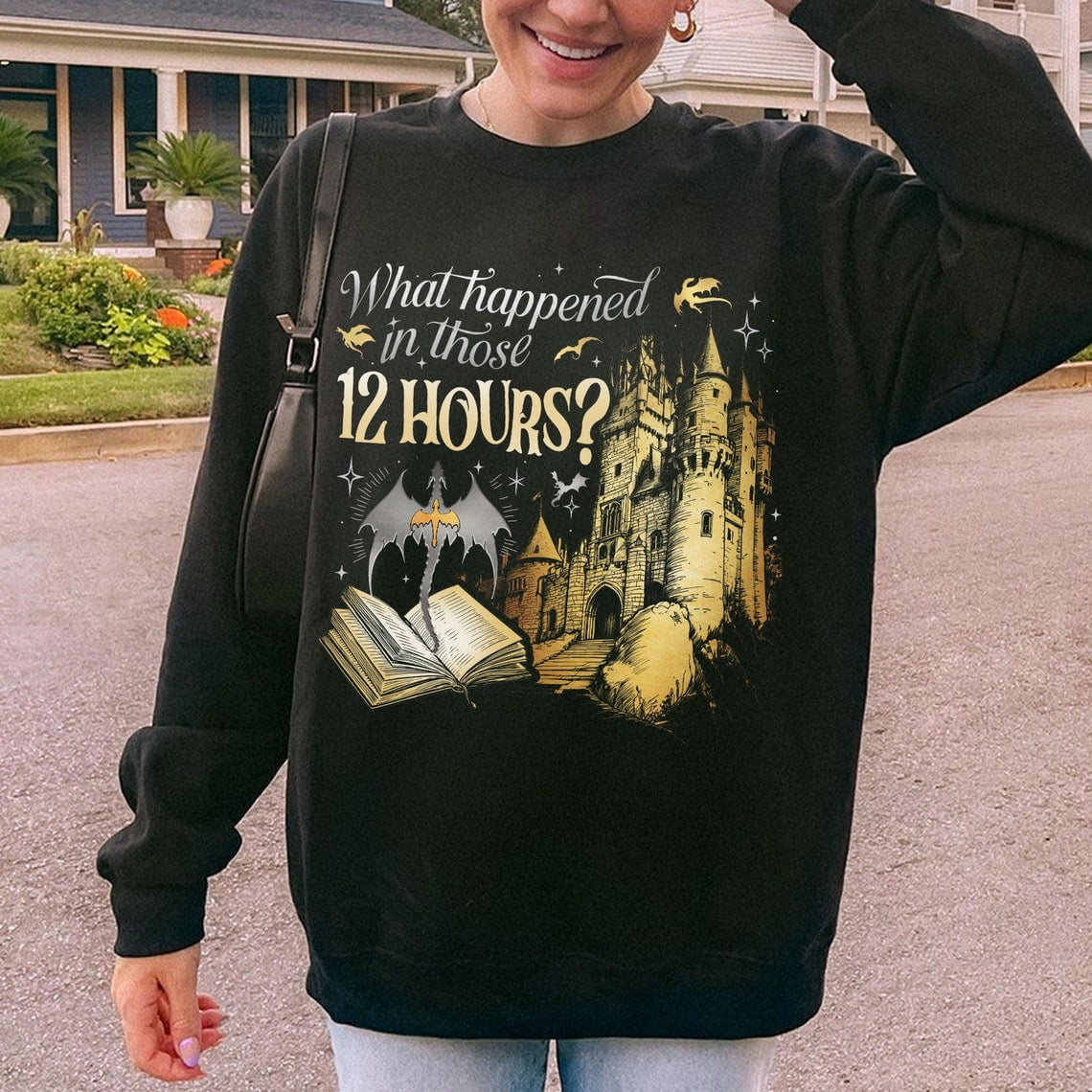 Fourth Wing Series Sweatshirt For Fans, The Quest Squad Onyx Storm T ...