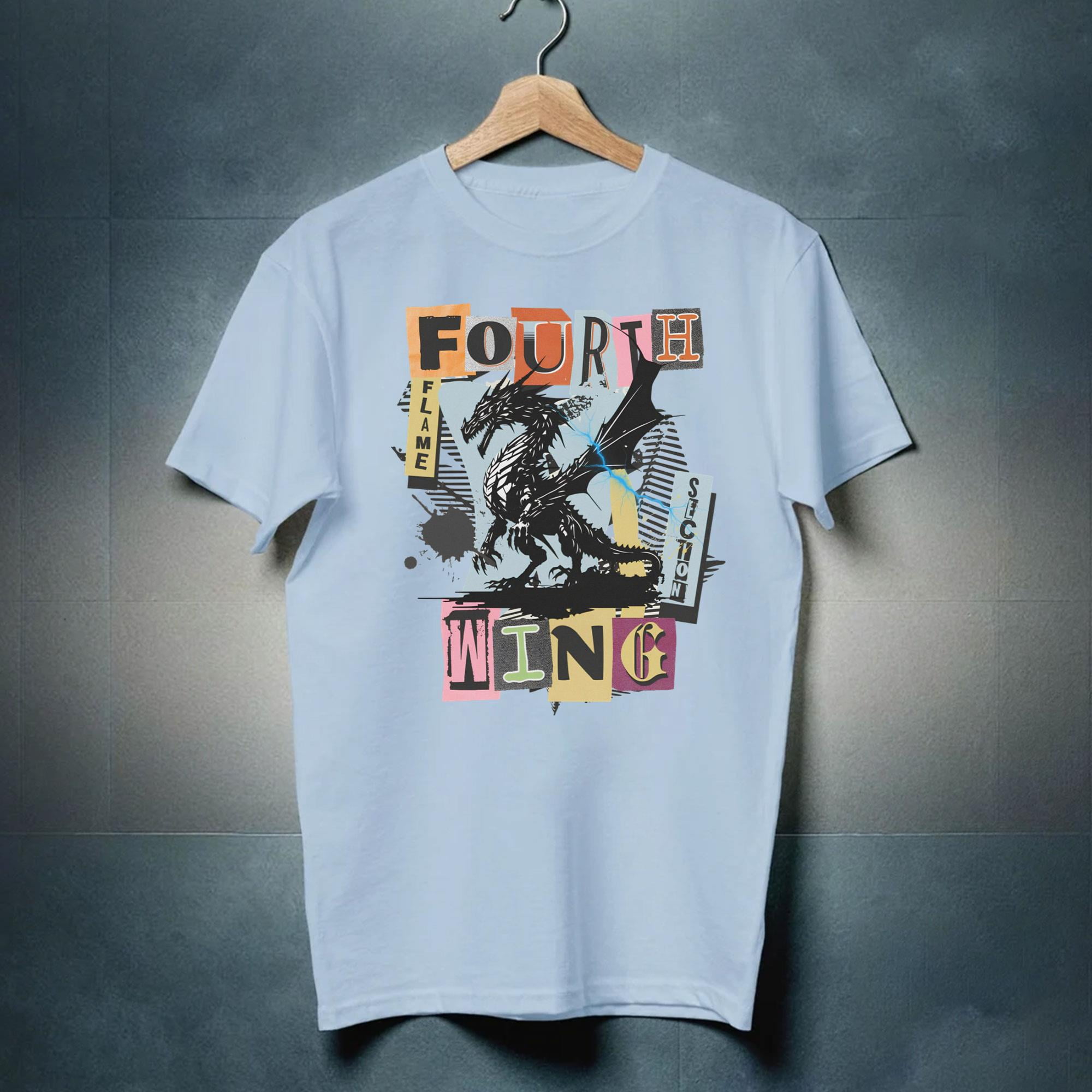 Fourth Wing Shirt (OFFICIALLY LICENSED), Fourth Wing Merch, Iron Flame ...
