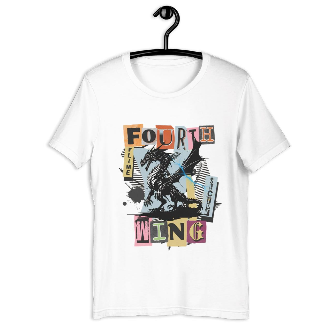 Fourth Wing Shirt (OFFICIALLY LICENSED), Fourth Wing Merch, Iron Flame ...