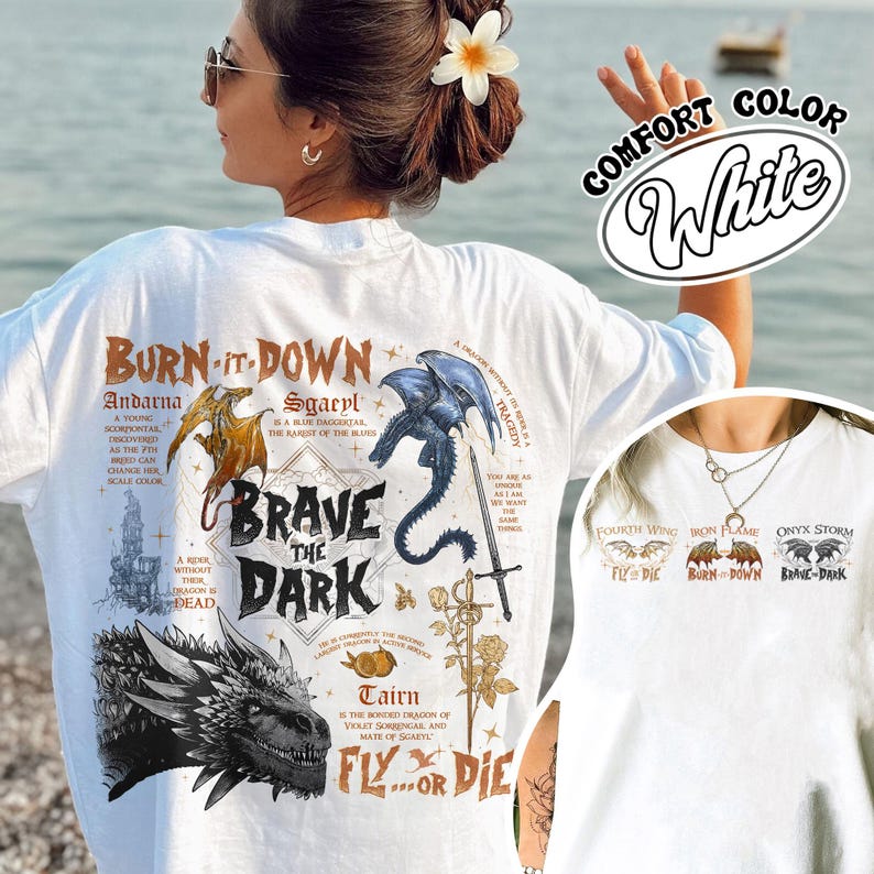 Fourth Wing Shirt, Onyx Storm Shirt, Onyx Storm Merch, Basgiath War Collegee, I Will Save Him ...