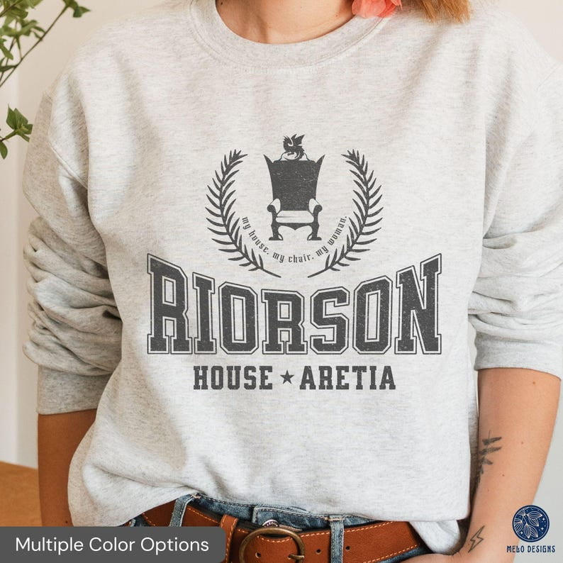 Fourth Wing Shirt Riorson House Sweatshirt Dragon Merch Riders Quadrant ...