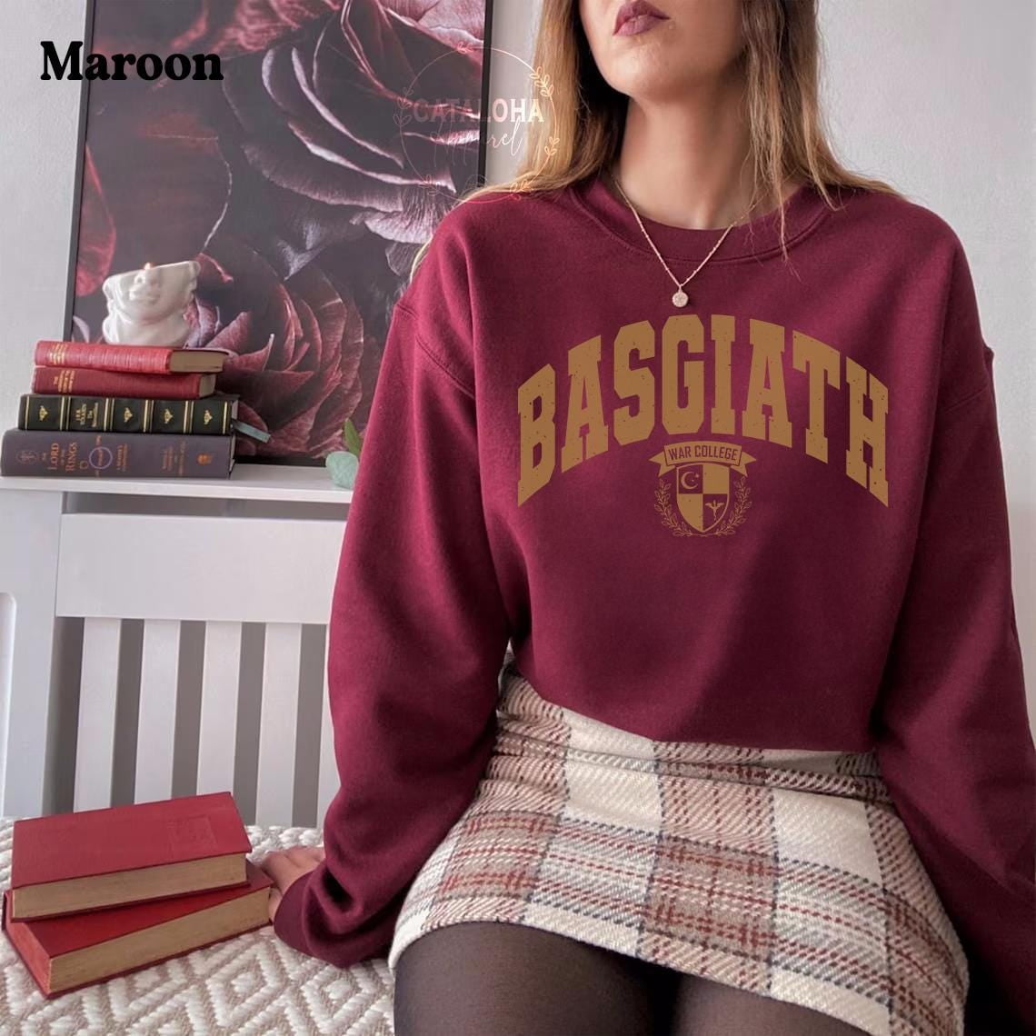 Fourth Wing Sweatshirt, Basgiath War College, Fourth Wing, Dragon Rider ...