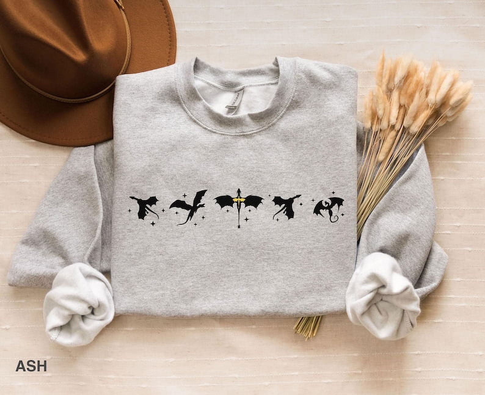 Fourth Wing Sweatshirt, Basgiath War College Sweatshirt, Violet ...