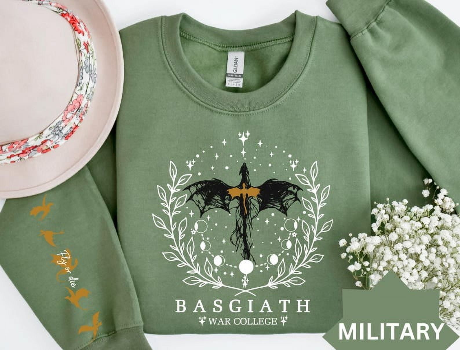 Fourth Wing shirt, Basgiath War College, Dragon Rider, Violet ...