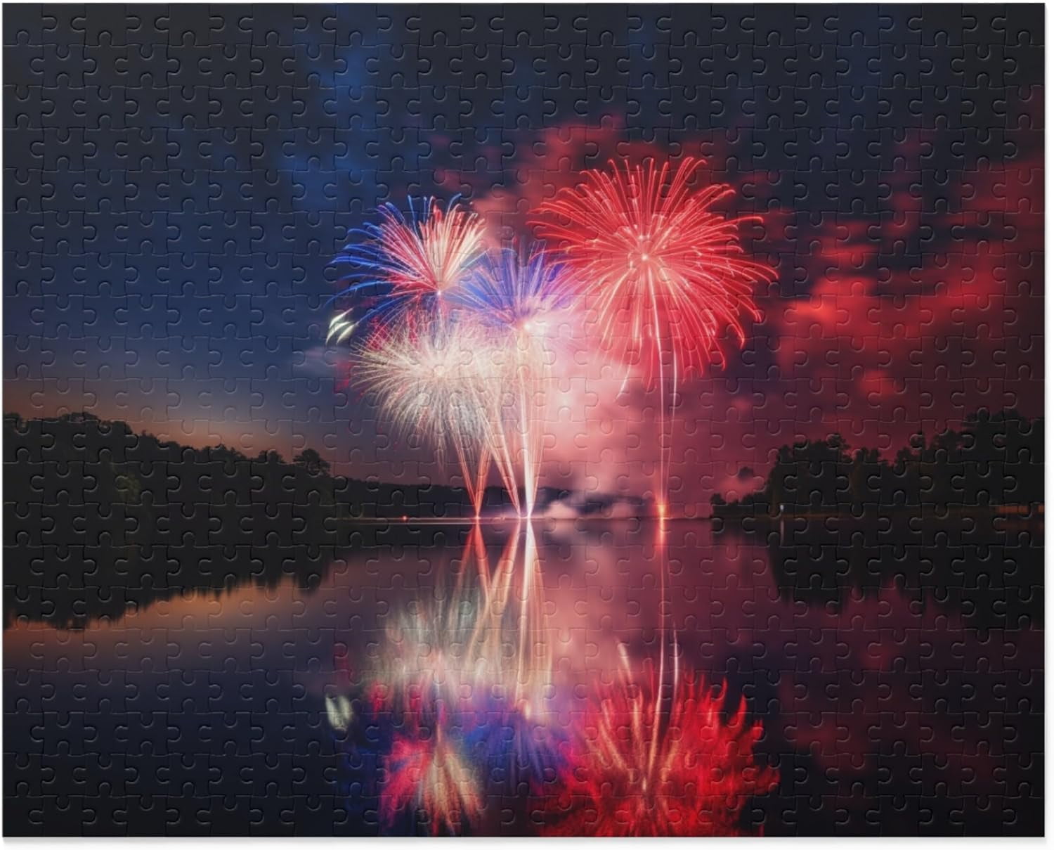 Fourth of July (Sky Fireworks) Jigsaw Puzzles for Adults 1000 Pieces ...