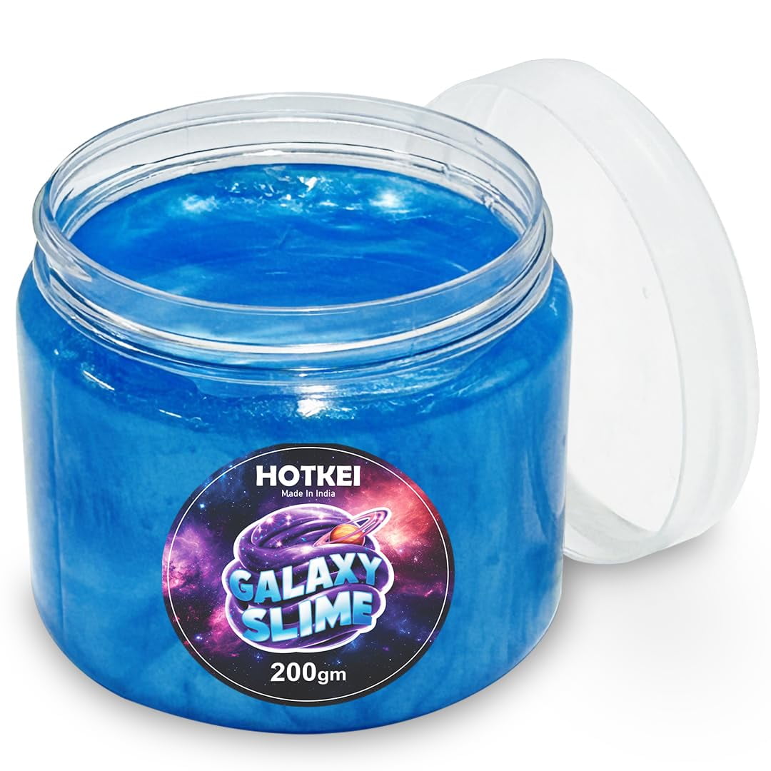 Fourthline (200 gm) Blue Galaxy Slime for Kids DIY Fruit Scented ...