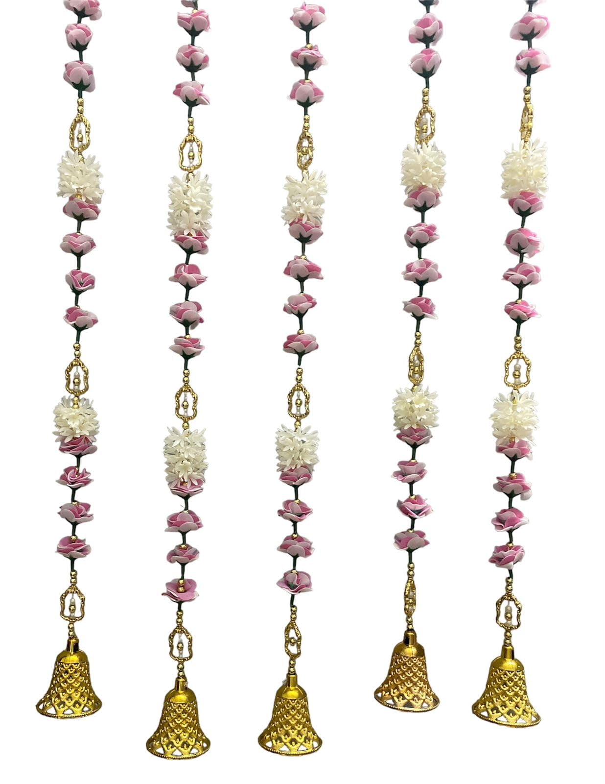 Fourthline 4 Feet Artificial Foam Flower Long Toran Home/Office Garland ...