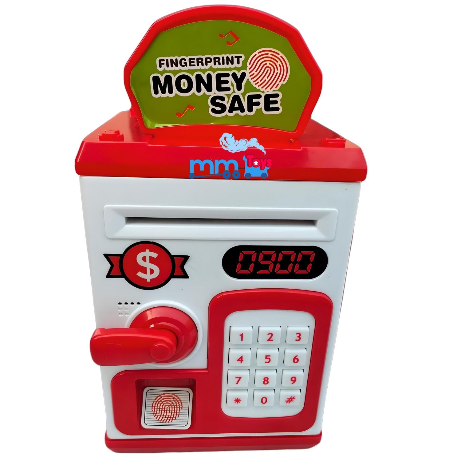 Fourthline ATM Money Saving Box with Fingerprint Sensing and Lock ...