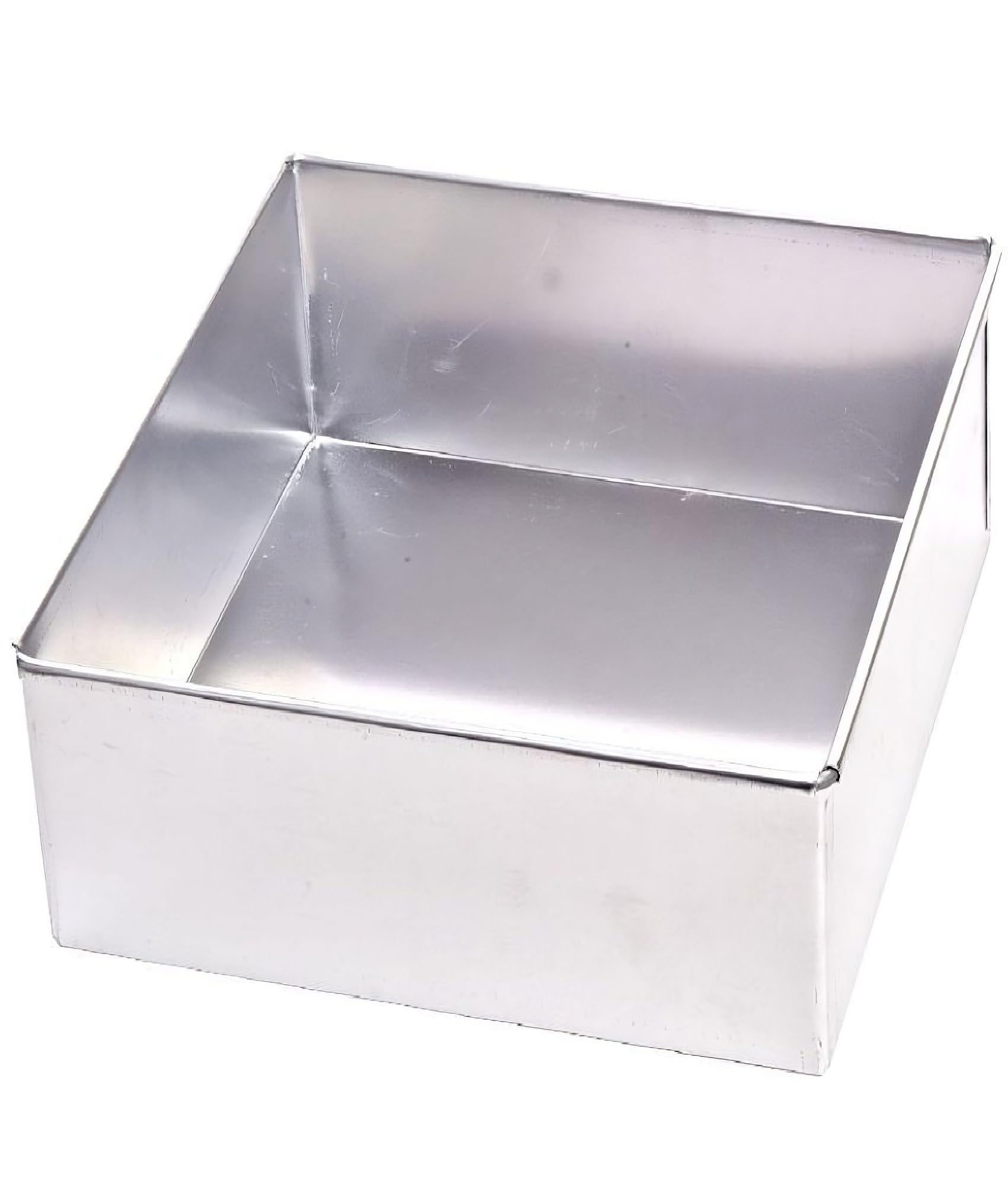 Fourthline Aluminium Square Cake Mould Cake Pan Cake Tin Tray 8 Inches ...