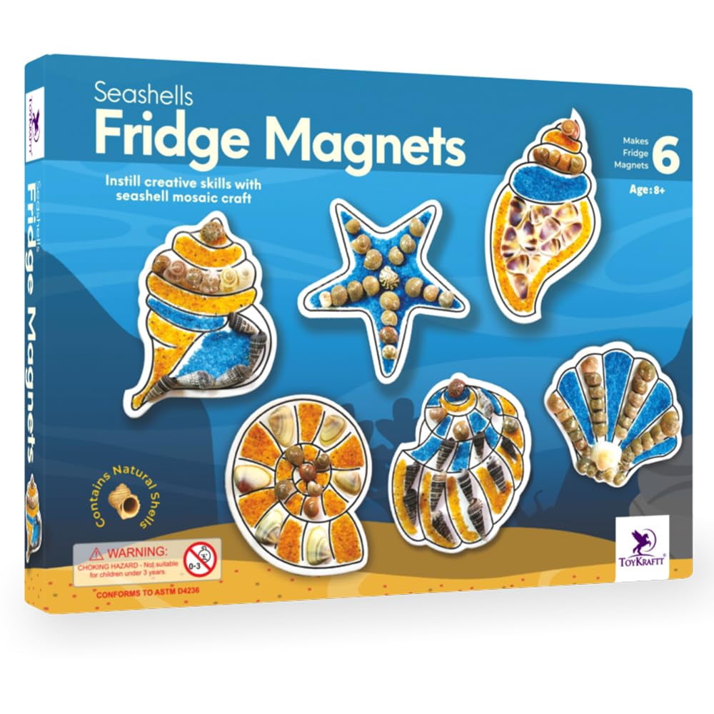 Fourthline Art N Craft Kids Fridge Magnets Kit for Kids, Creative & DIY ...