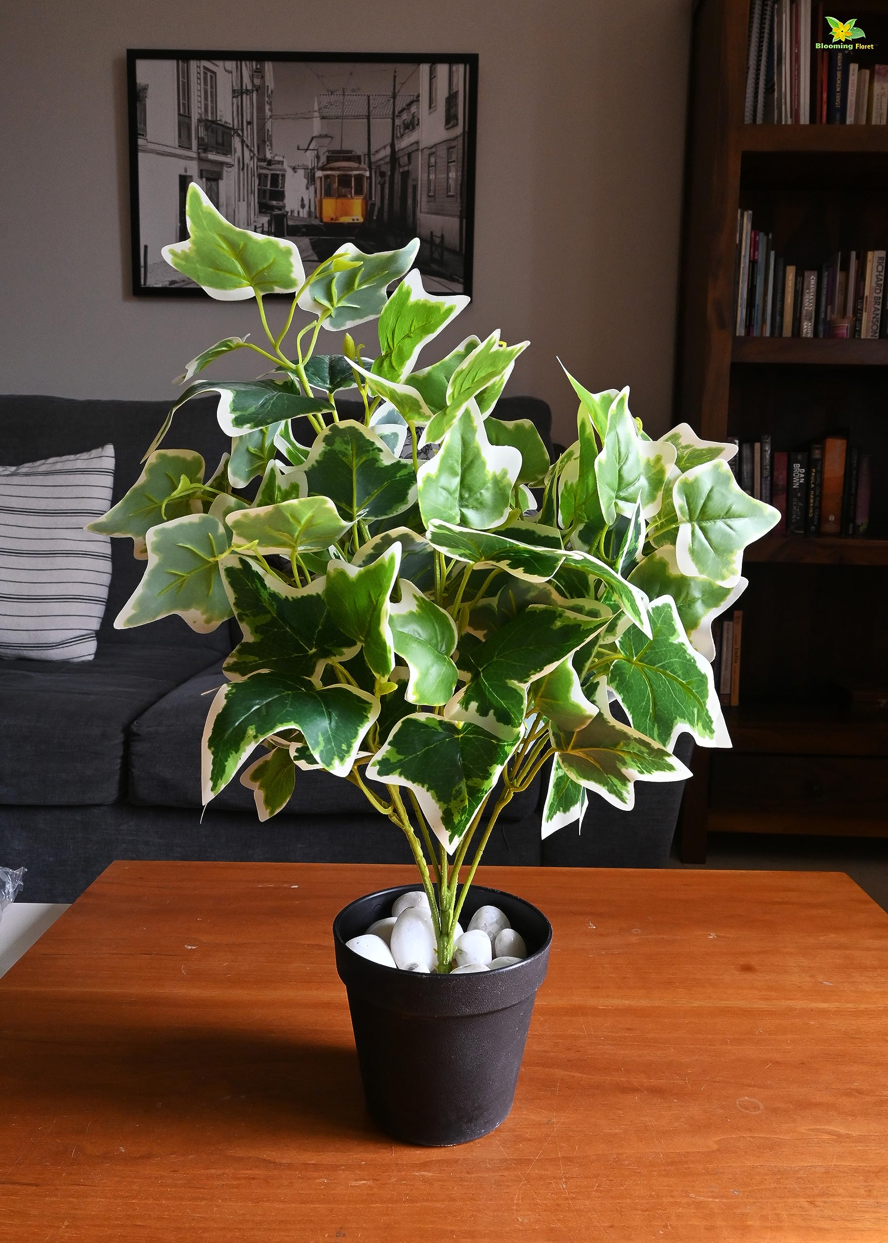 Fourthline Artificial English Ivy 48.3 cm Short Plant for Interior ...