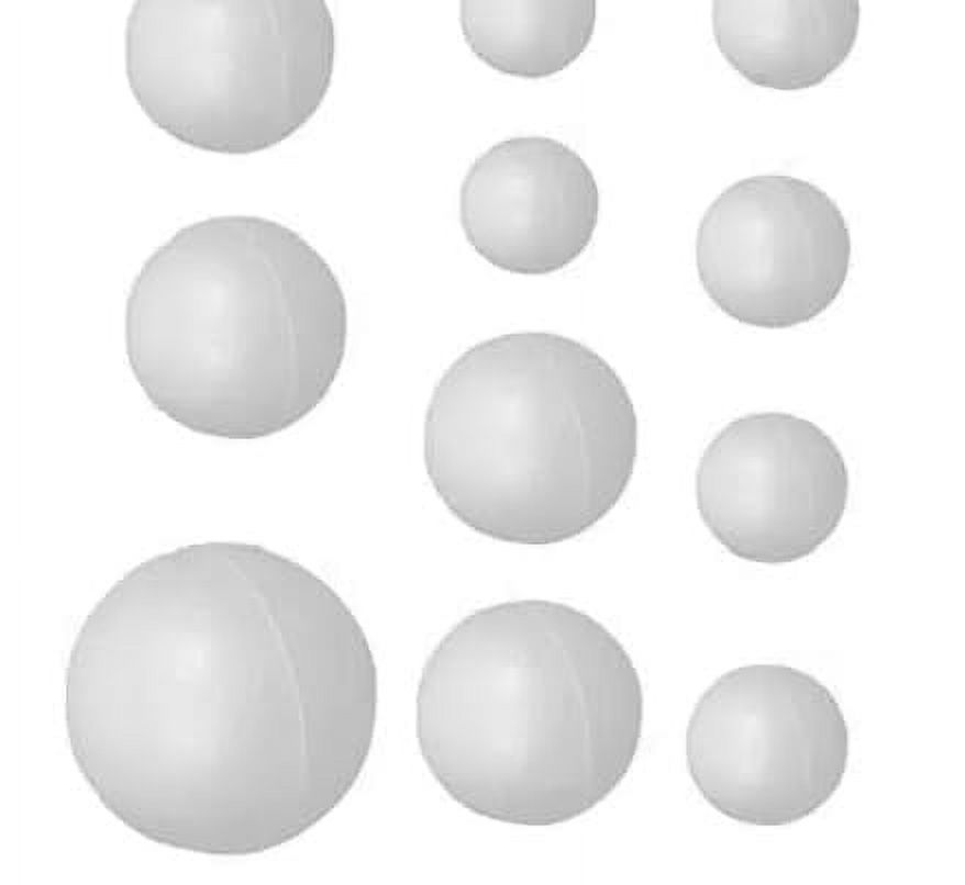 Fourthline Baby Ball White Balls for Kids Ideal for Art Set of 11 Pcs ...