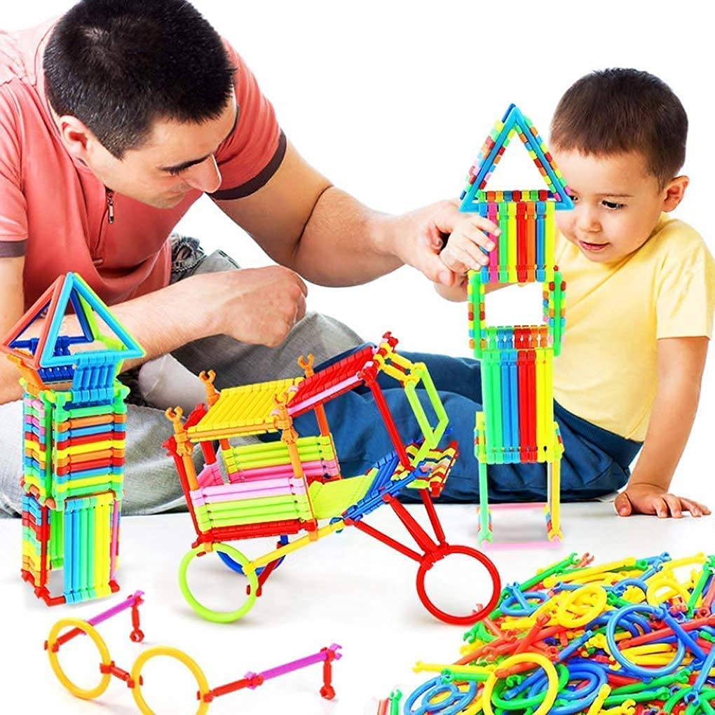 Fourthline Building Blocks Bar, Different 3D Shapes for Educational ...