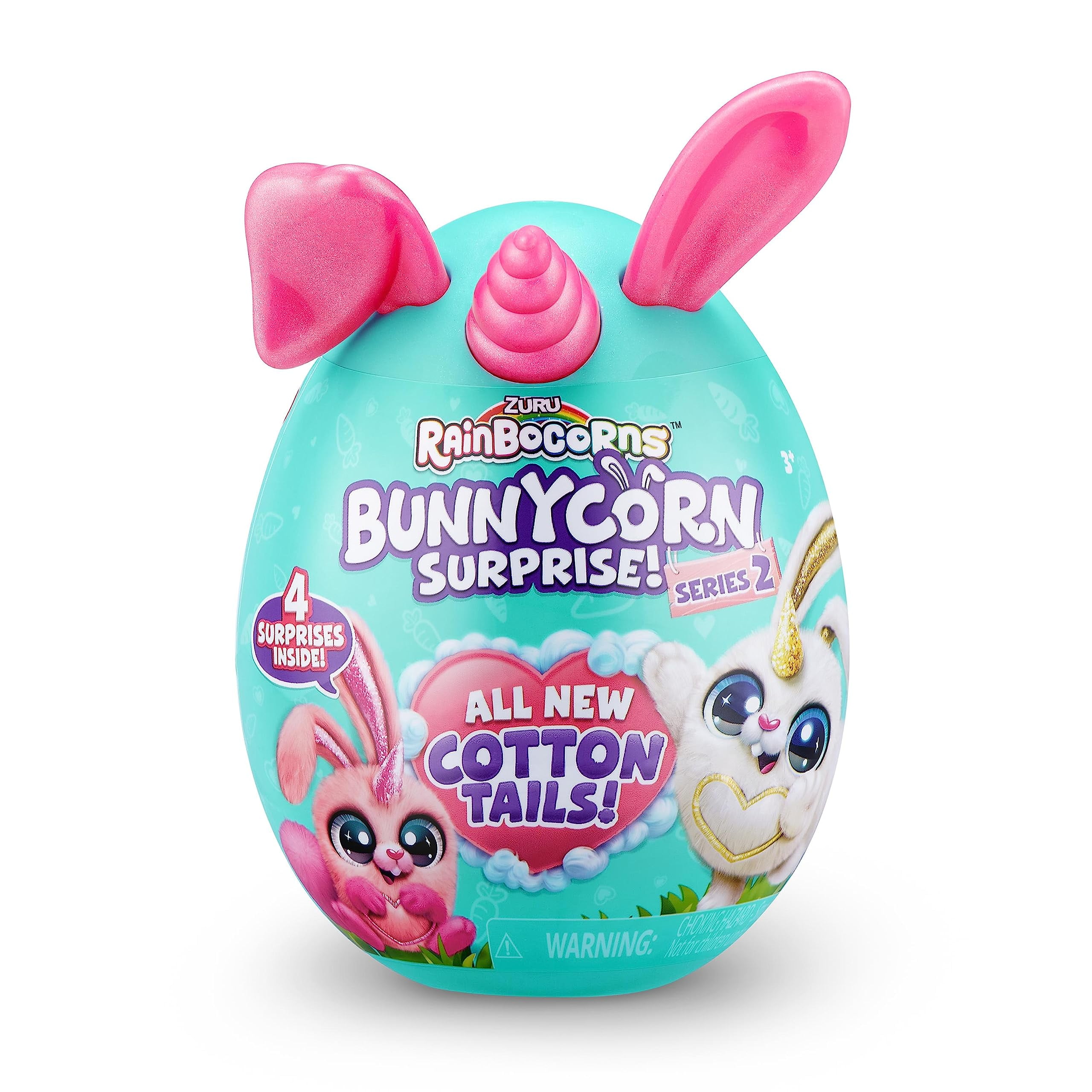 Fourthline Bunnycorn Surprise Over 4 Bunny Suprises Inside Plush Mini ...