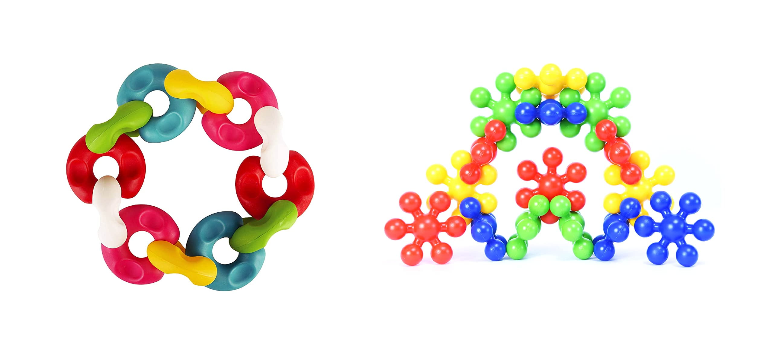 Fourthline Chain Links and Star Links Interlocking Educational Toy ...