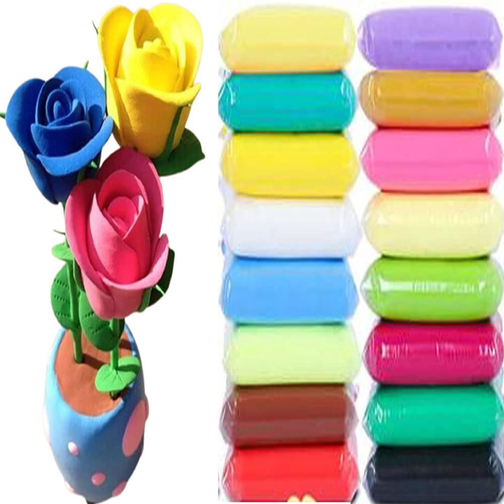 Fourthline Colorful Clay Air Dry Set, Children Soft Clay, Creative Art ...