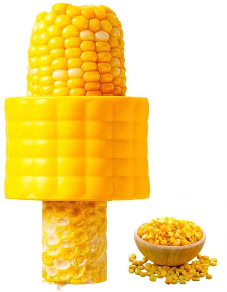 Fourthline Corn Cutter, Stripping Kernels Remover with Stainless Steel ...