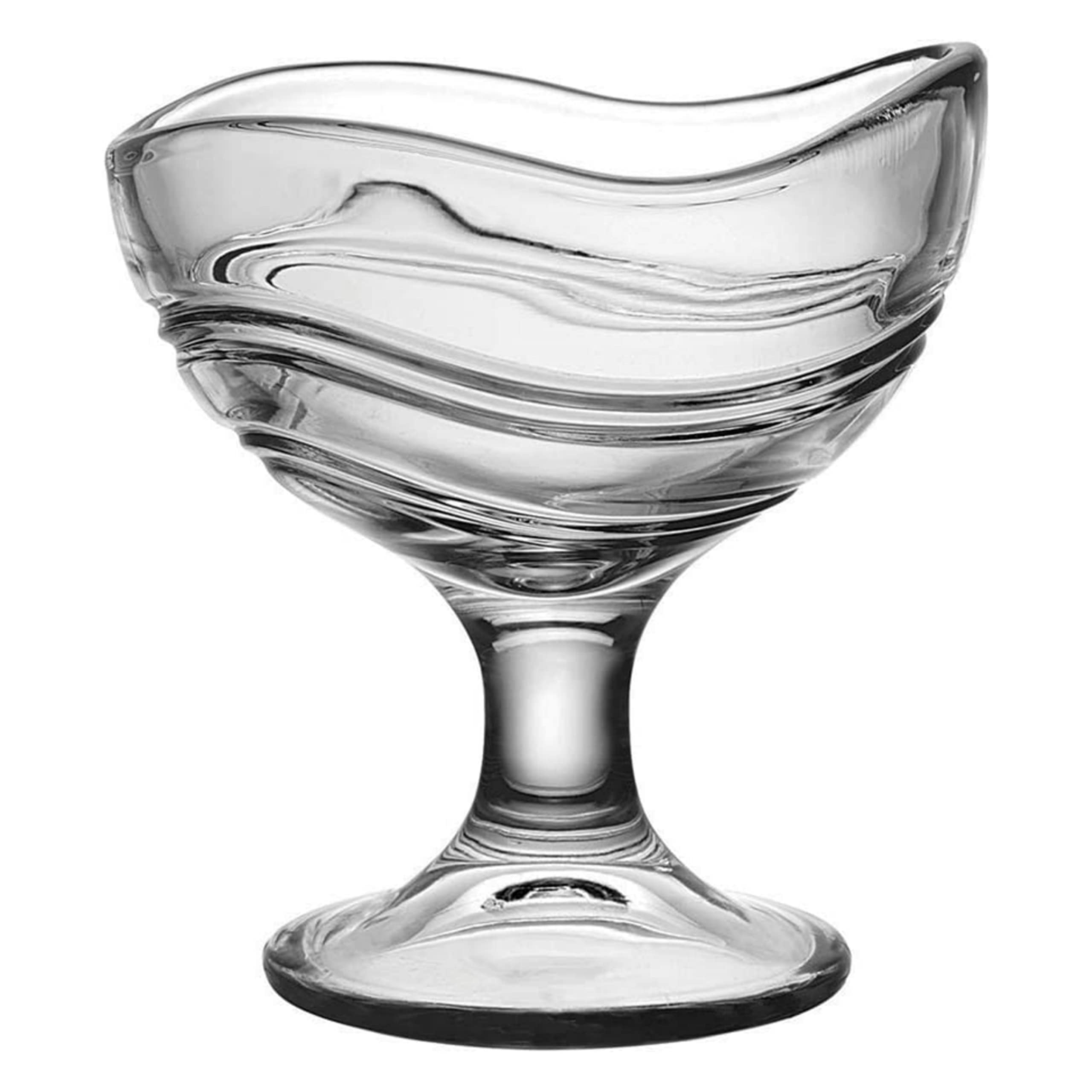 Fourthline - Crystal Glass Ice Cream Cups - Premium Glass Ice Cream ...