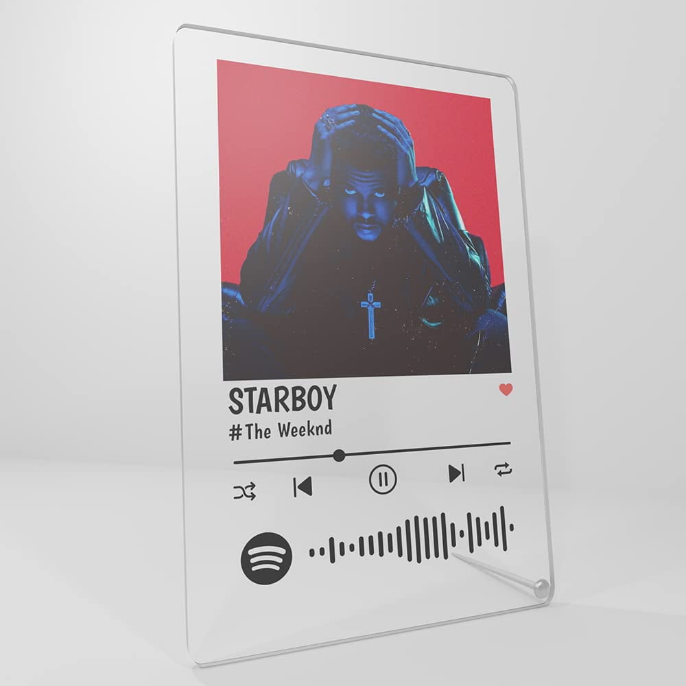 Fourthline Customized Spotify Music Plaque | Acrylic Aesthetic Photo ...