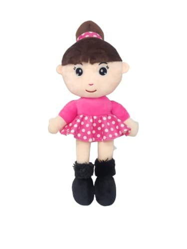 Fourthline Cute Super Soft Plush Stuffed Girl Doll Polyfill Washable ...