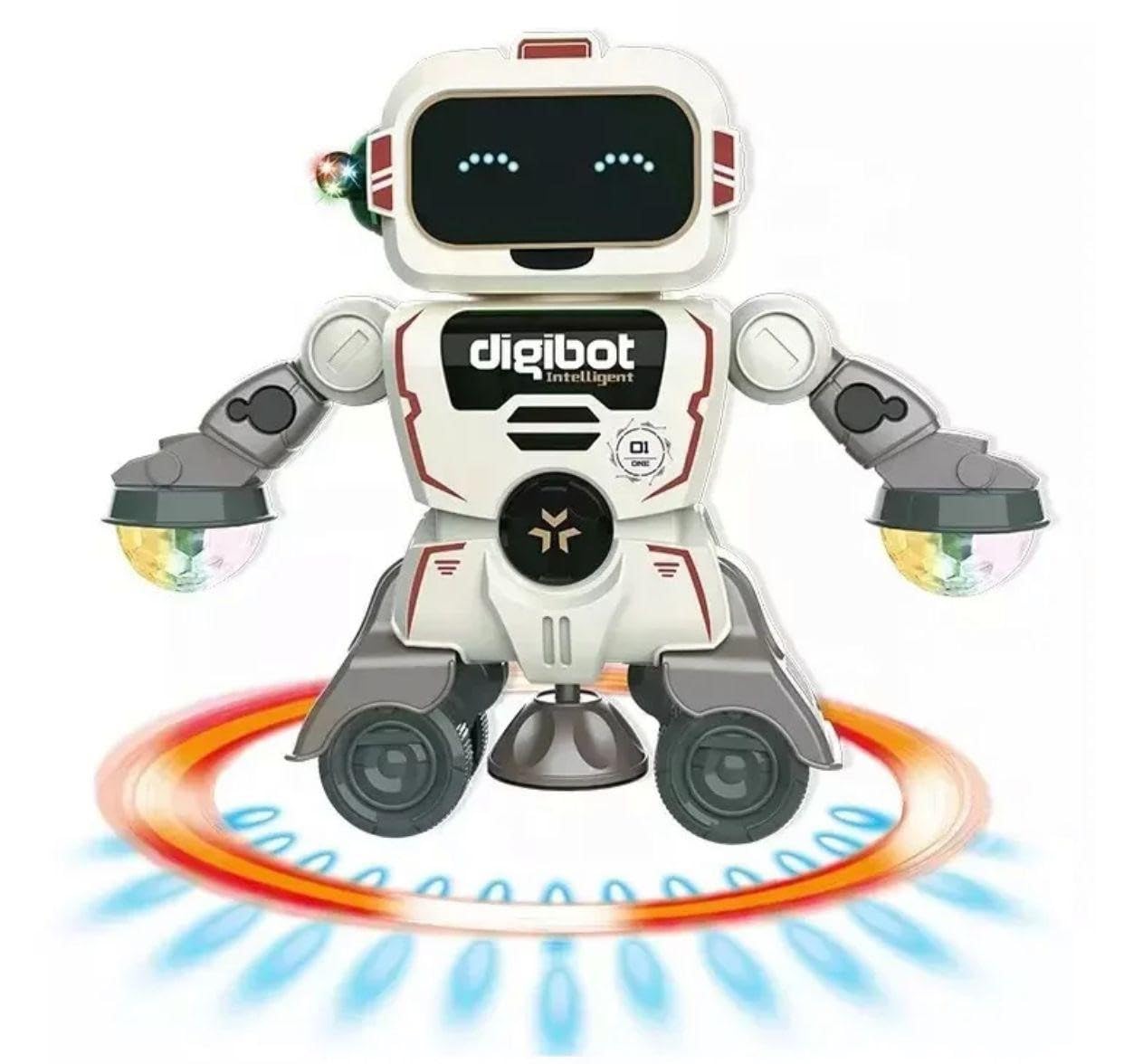 Fourthline Dancing Smart Robot for Kids | 360 Degrees Rotating Smart ...