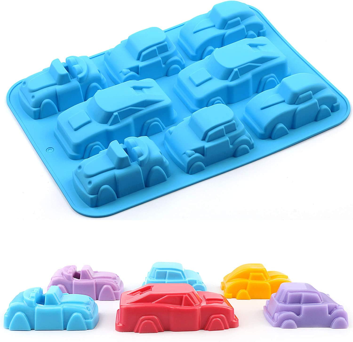 Fourthline Enterprises CAR Mold Silicone Mold Baking Mold Car Shape ...