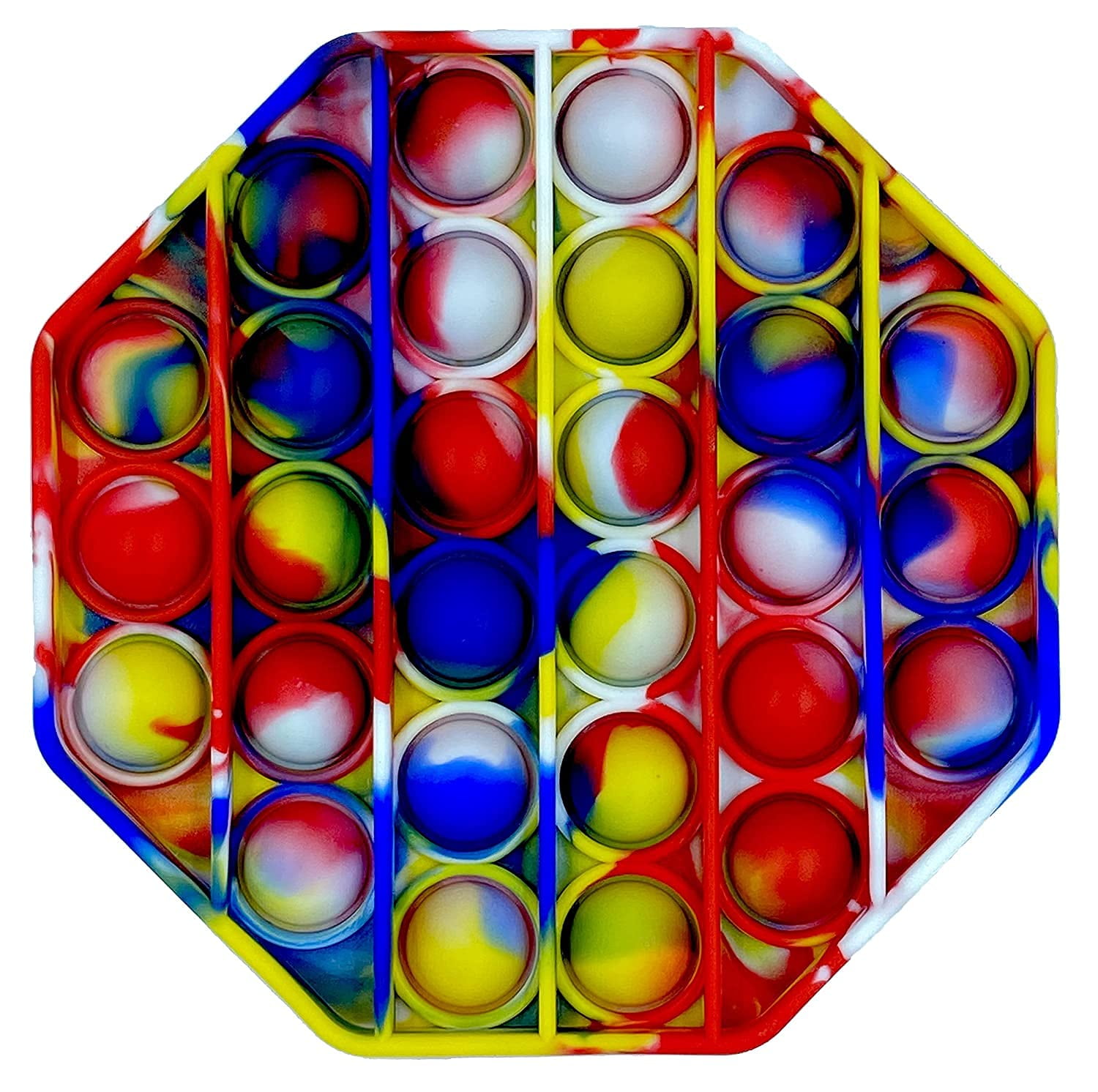 Fourthline Fidgets Toys Pop It Fun Kids Toys Poppit Fidget Toy Brain Exersice Games Pop Pit ...