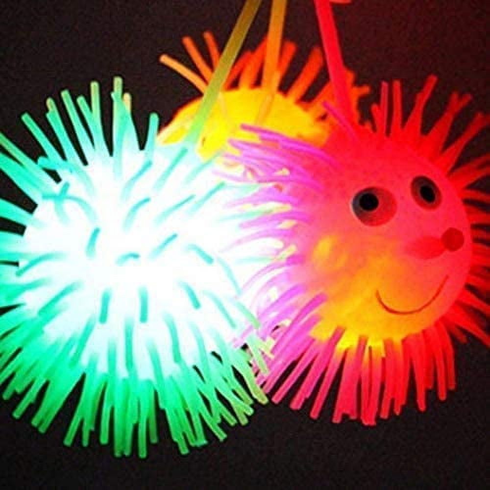 Fourthline Flashing Light Squeezable Silicon Balls for Kids Boy and ...