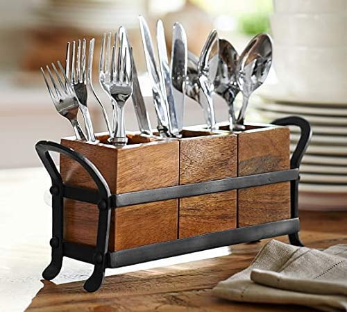 Fourthline Knife and Spoon Organiser,Tissue Paper Rack for Dining Table ...