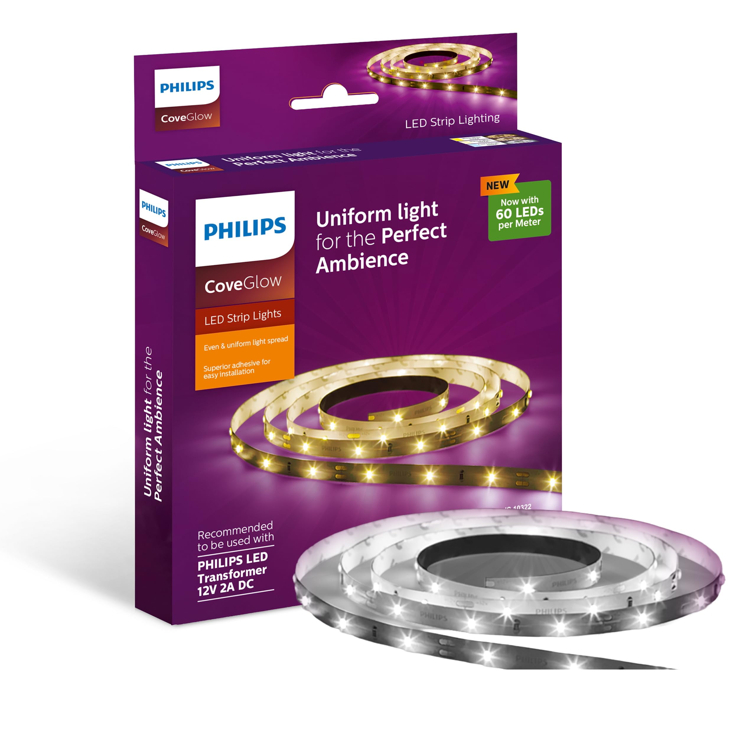 Fourthline LED Cove Light for Ceiling | 5-Meter LED Strip Light for ...