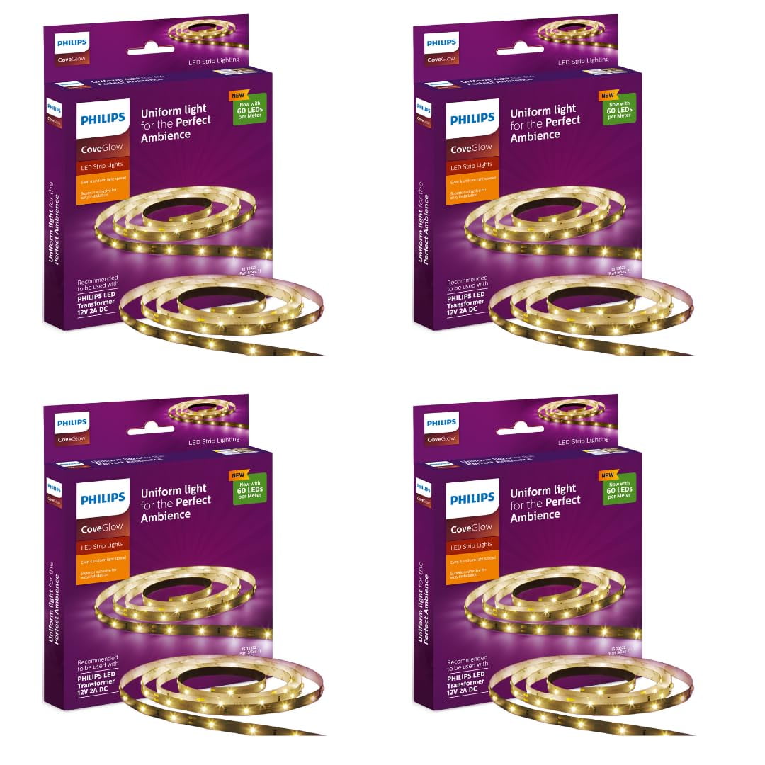 Fourthline LED Cove Light for Ceiling | 5-Meter LED Strip Light for ...