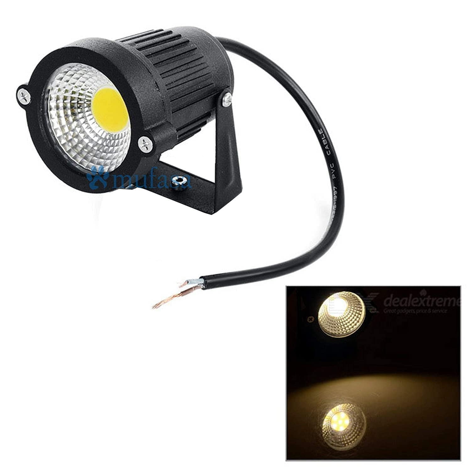 Fourthline LED Outdoor Garden Spot and Spike IP65, Aluminium Body ...