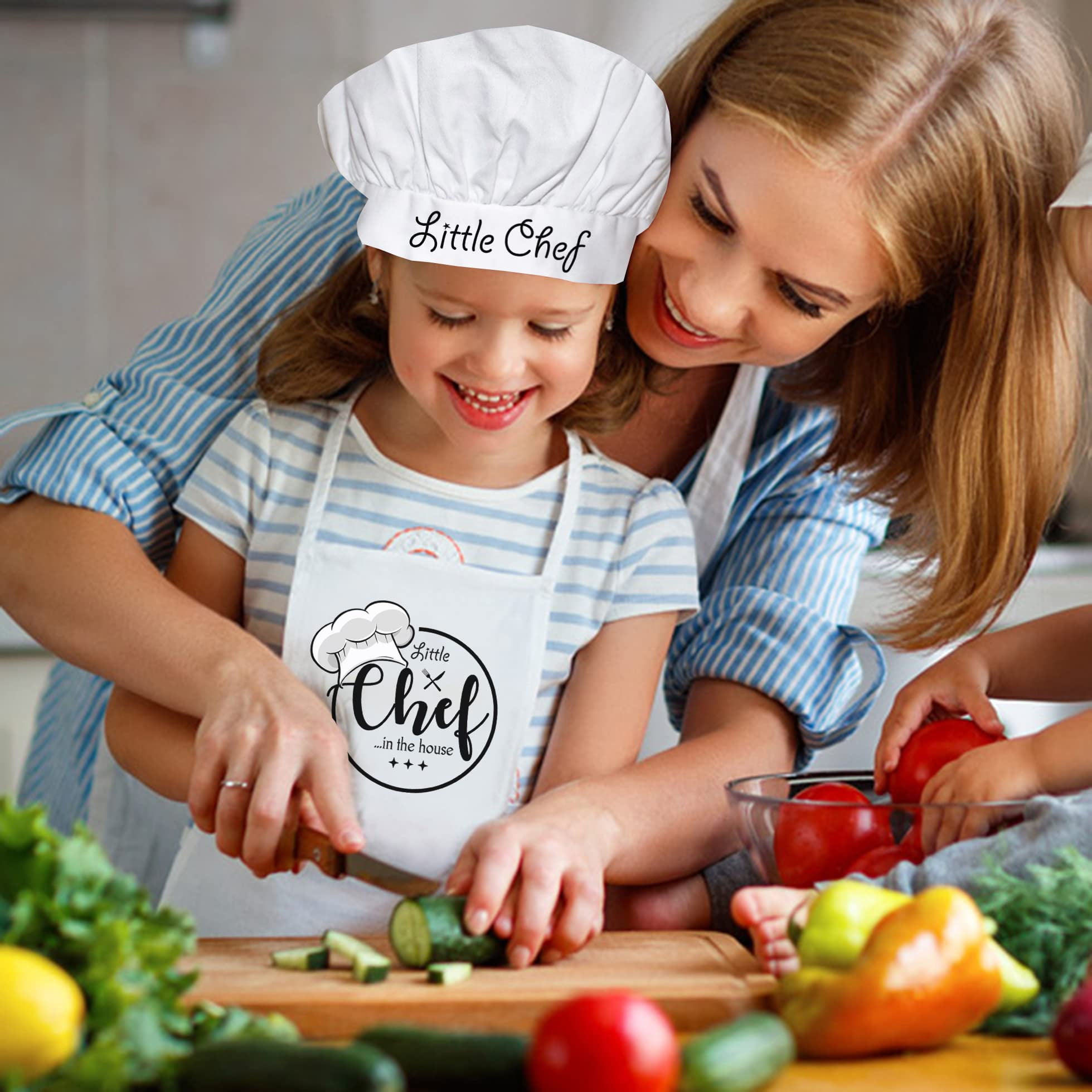 Fourthline Little Chef Polycotton Chef Apron and Cap Costume for Babies ...